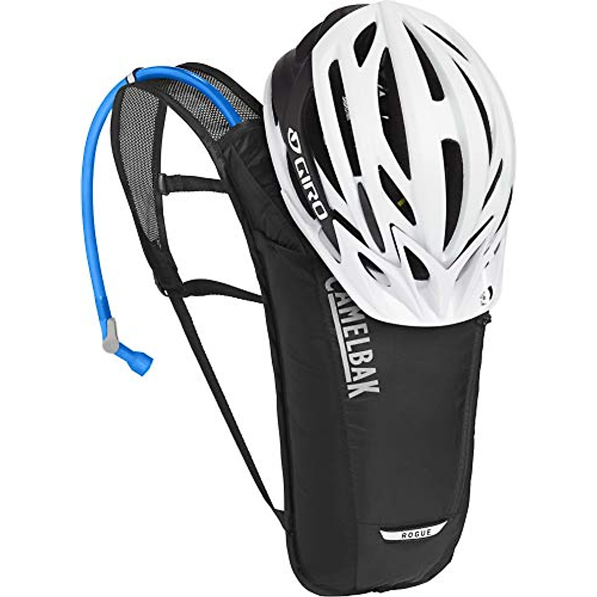 CamelBak Rogue Light Bike Hydration Pack 70oz, Black/Silver