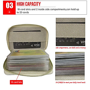 Boatee Blue Butterfly Flower Coin Purse Protector Holder, PU Soft Leather,Printed Credit Card Small Bag for Women