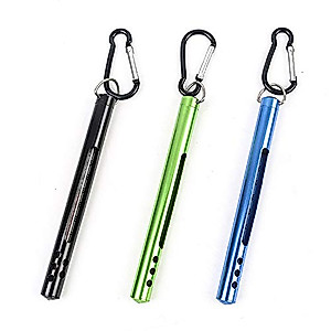 JOYGO FISHAN Fishing Thermometer for Fly Fishing Water Sea Bass Fishing Accessories Outdoor Water Stream Metal Thermometer (Black Color)