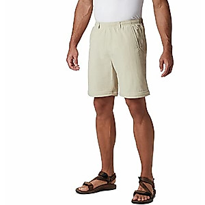 Columbia Men’s Backcast Convertible Sun Pants, Quick Drying Fossil
