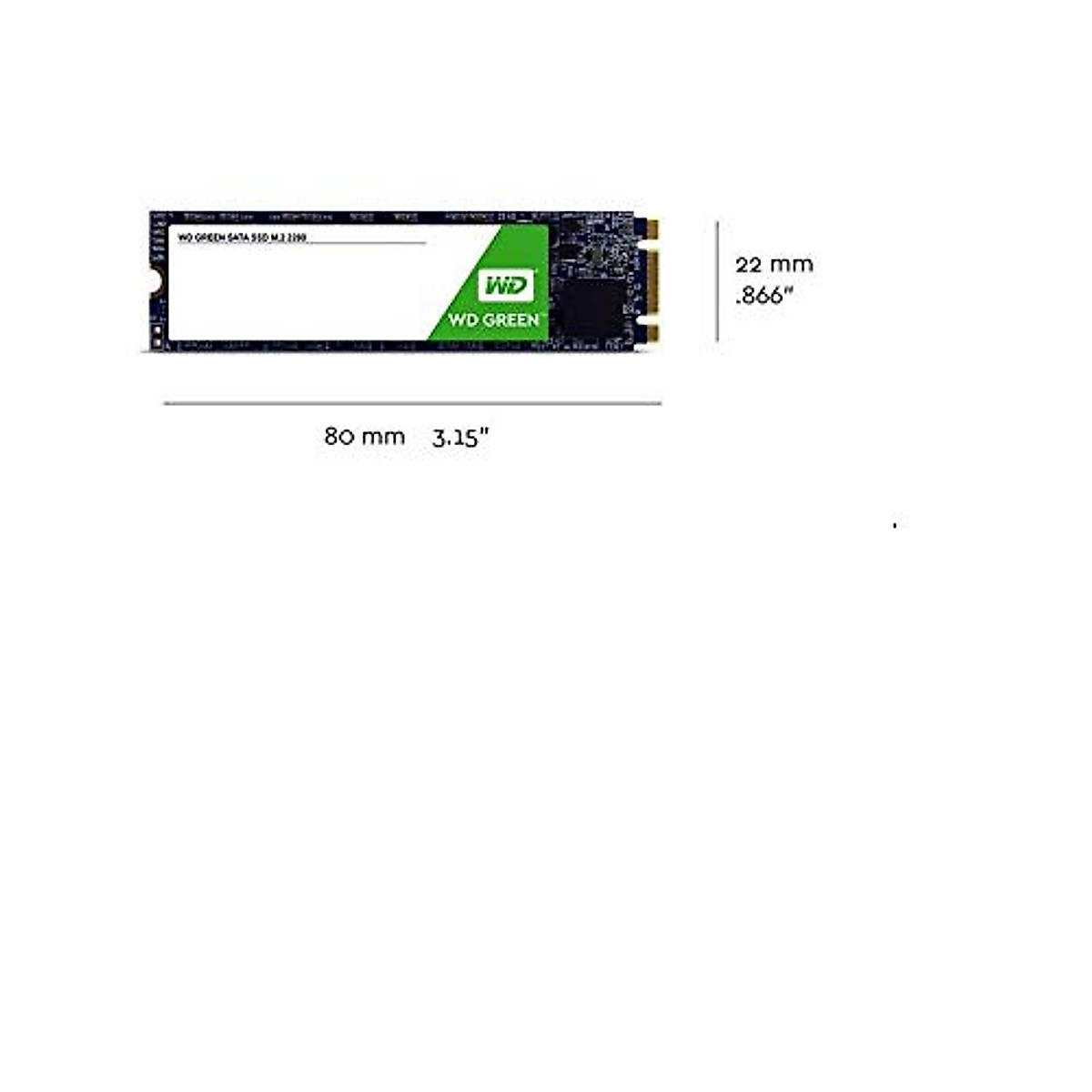 Western Digital SSD WDS240G2G0B 240GB M.2 2280 SATA 6GB S WD Green Retail