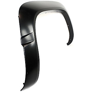 GUDTAKE 1pc Fender Flares Rear Left Driver Paint To Match Thermoplastic Plastic Bolt-On Style 16552388