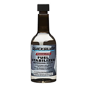 Quicksilver 8M0047922 Quickstor Fuel Treatment and Stabilizer, 12 Oz.