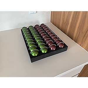 Coffee Pod Storage Tray, Organizer Compatible with Nespresso Vertuoline For Drawer or Countertop 40 Vertuo Capsule Capacity