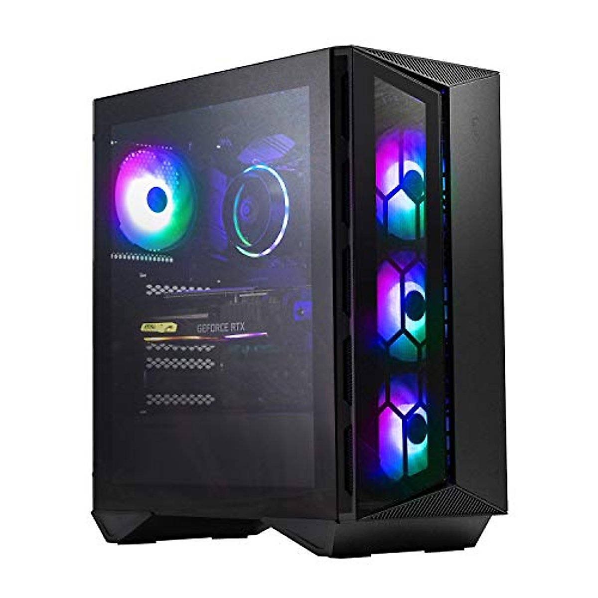 MSI Aegis R 10SC-017US High-End Full Tower Desktop Intel Core i7-10700F Processor RTX 2060Super 8GB GDDR6 16GB DDR4 1TB HDD 512GB SSD WiFi 6 Windows 10 Home VR Ready