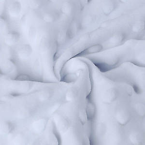 Yoofoss Baby Blanket Super Soft Minky Swaddle Cuddle Blanket with Double Layer Plush Dot Backing Printed Receiveing Blanket for Boys Girls Nursery Stroller Crib Newborn Blanket 30x40In (Pink)