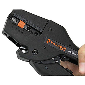 Paladin Tools STRIPAX PRO 6 Wire Stripper Tool | Premium Wire Cutter | 28-10 AWG | THHN/THHW Insulation | Professional Grade (2023 Model)