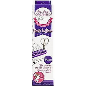 It's Sew Emma ISE736 OhSew Orgn Stash 'n Store Prpl, Varies