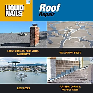 Liquid Nails Roof Repair (RR808), 10.3 oz