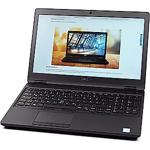 Dell Latitude 5590 Workstation Laptop | Intel Core i7 8th Gen Quad Core CPU | 32 GB RAM - 1 TB SSD | 15.6" Display with Webcam | Wi-Fi | Bluetooth | HDMI | Microsoft Office | Windows 11 (Renewed)