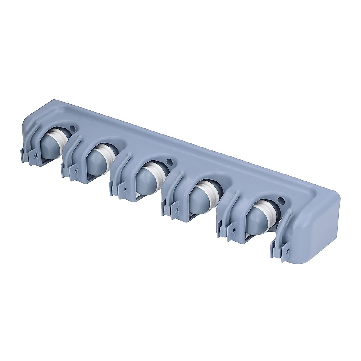 Rosvola Broom Holder, Light Weight Wall Mounted Multifunctional Broom Holder for Bathroom (Type B)