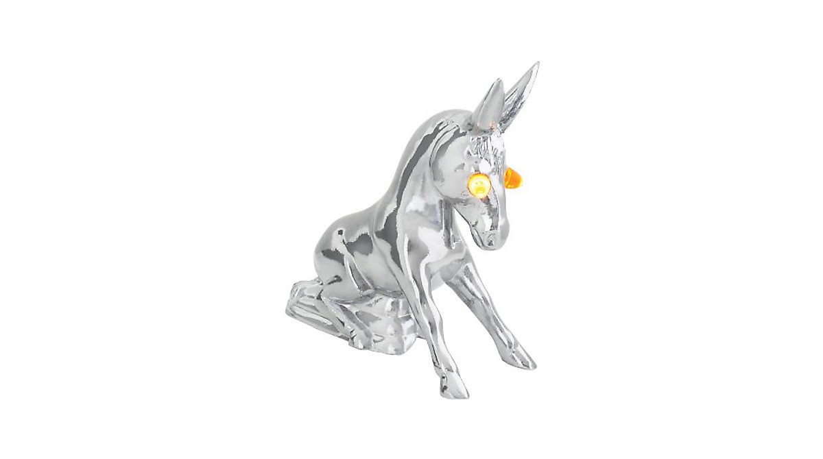 Grand General Chrome Donkey Hood Ornament - Illuminated