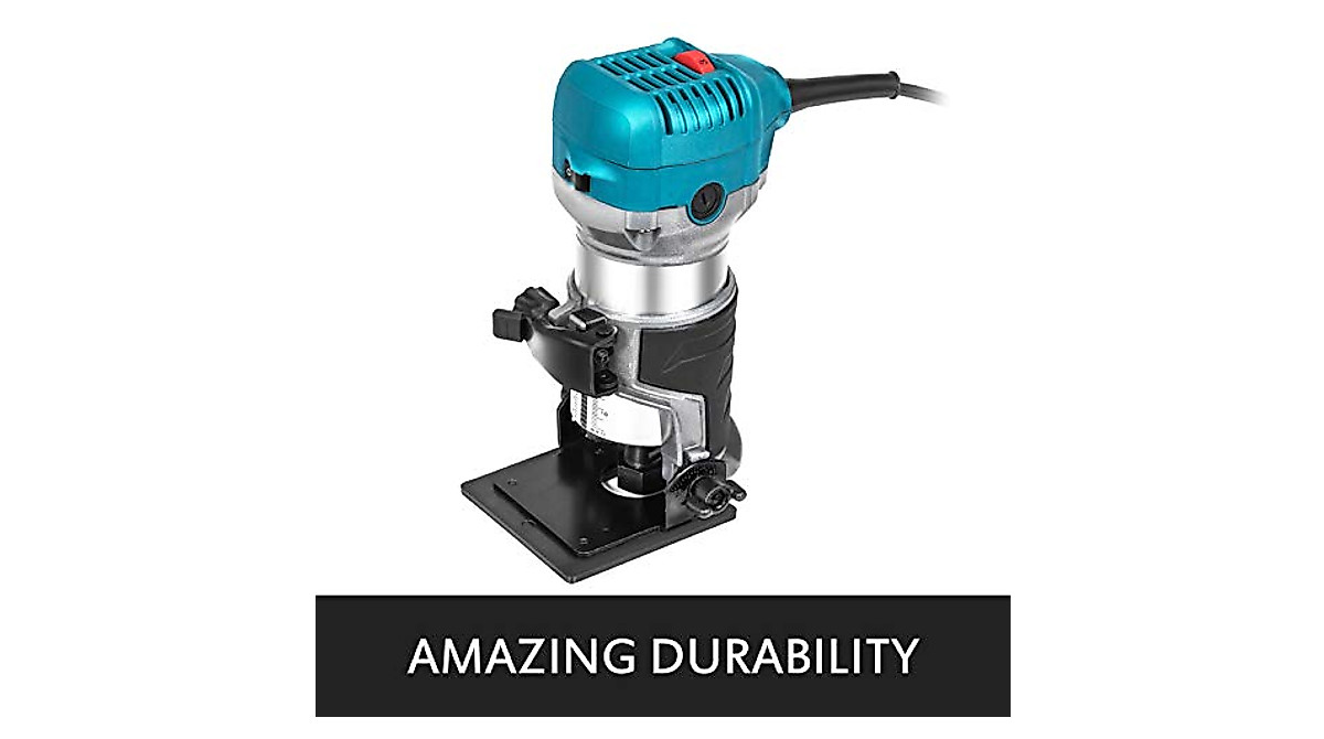 Mophorn Compact Router Kit 1.25HP for Woodworking & Furniture