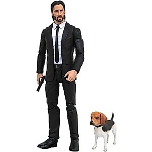 DIAMOND SELECT TOYS John Wick Select Action Figure , Black
