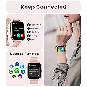 2023 Newest 1.83" Smart Watch for Womens,Answer/Make Calls Fitness Tracker with Heart Rate Sleep Monitor,Step Counter,21 Sports Modes,Activity Trackers Waterproof Smart Watch for Android iOS iPhones