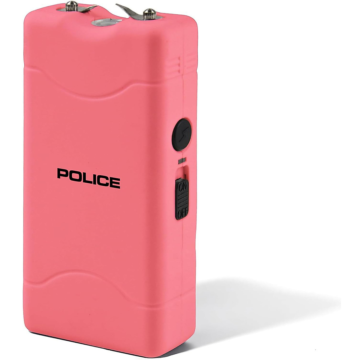 POLICE 800 Mini Stun Gun with LED Flashlight, Pink
