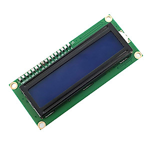 IIC/I2C/TWI LCD 1602 16x2 Serial Interface Adapter Module Blue Backlight Compatible with Ar-duino UNO R3 MEGA2560