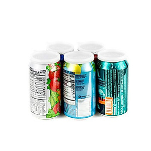 24-Pack, Clear Color, Soda or Beverage Can Lid, Cover or Protector