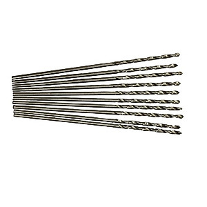 HSS Jobbers Twist Drill Size # 67, 0.81mm, 0.032' Made in The U.K. (Dormer) Package of 10 bits