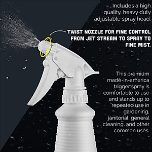 MaxTite 91% Isopropyl Alcohol (32 fl oz) - Includes Heavy-Duty Spray Nozzle - Made in USA