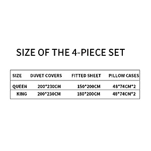 Solid Color Queen Duvet Cover Set 1 Washed Cotton All Season 1 Duvet Covers With Zipper 200x230 1 Fitted Sheet 150x200 180 X200 2 Pillowcases King 4 Piece Bedding Set Luxury ( Color : N , Size : Queen
