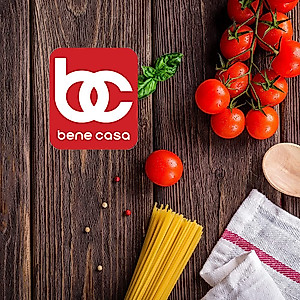 Bene Casa - Non-stick Thermal Rice Cooker with Steamer Tray (11.5" x 12") - Features a Cool-touch Exterior and an Auto Shut-off Feature - Dishwasher Safe Inner Pot