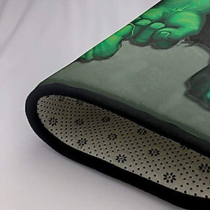 Hulk Carpet Area Mat Soft Mats for Kids Boys Girl Bedroom College Dorm Living Room Comfortable and Durable Decor Rug Polyester 63 X 48 Inch
