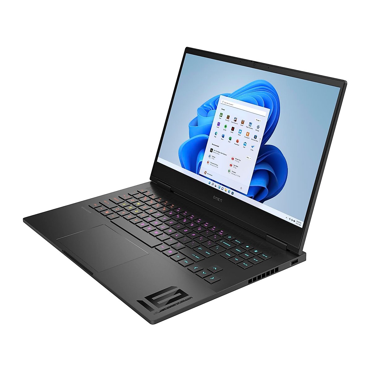 HP Omen 16 2023 Gaming Laptop 16.1" FHD IPS 144Hz Display 8-Core Ryzen 7 6800H 32GB DDR5 1TB SSD AMD Radeon RX 6650M 8GB GDDR6 Wi-Fi 6E Four-Zone RGB Backlit Keyboard Windows 10 Pro w/ONT 32GB USB