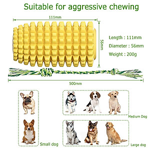Vastean Shaped Dog Chew Toy, Bite-Resistant Tough Chew Rope Toys for Boredom Teeth Cle aning Dental Care