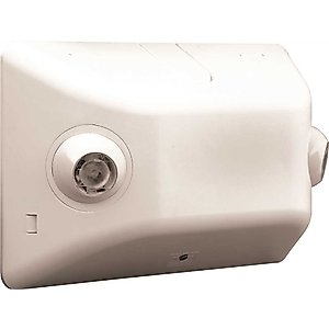 Hubbell EV4D Dual-Lite LED Architectural Emergency Light with Damp Location Listed and No Self-Diagnostics, 4W, White