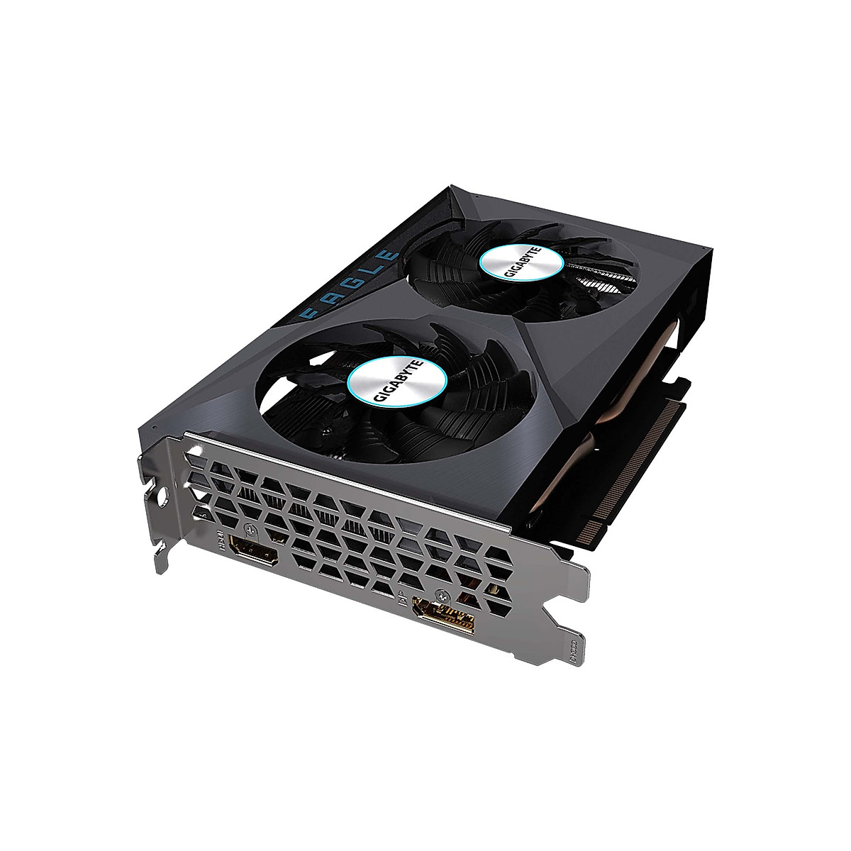 GIGABYTE Radeon RX 6500 XT Eagle 4G Graphics Card, WINDFORCE 2X Cooling System, 4GB 64-bit GDDR6, GV-R65XTEAGLE-4GD Video Card