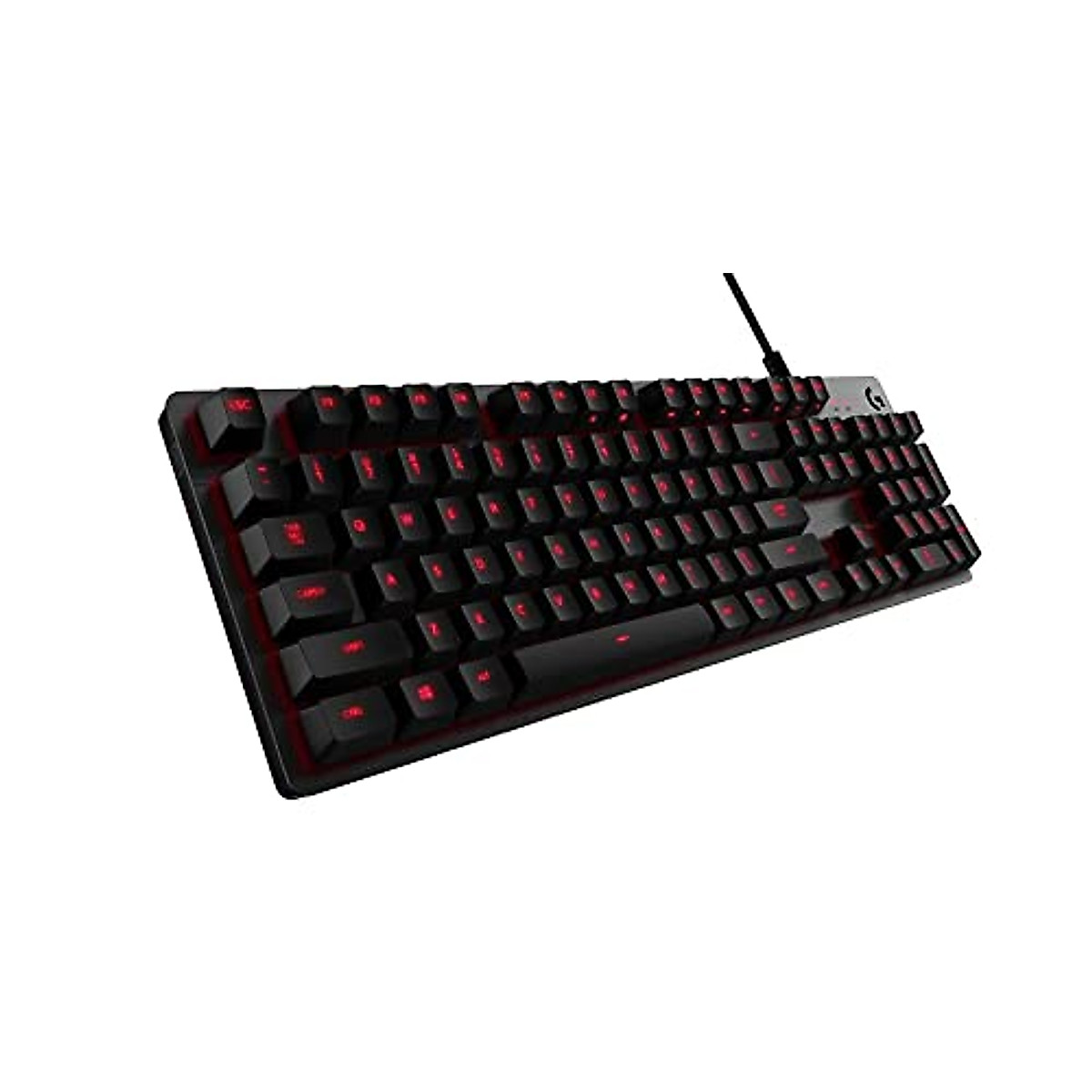 Logitech G413 Backlit Mechanical Gaming Keyboard with USB Passthrough – Carbon