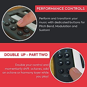 Nektar SE25 | USB MIDI Controller Keyboard with Nektar DAW Integration Black