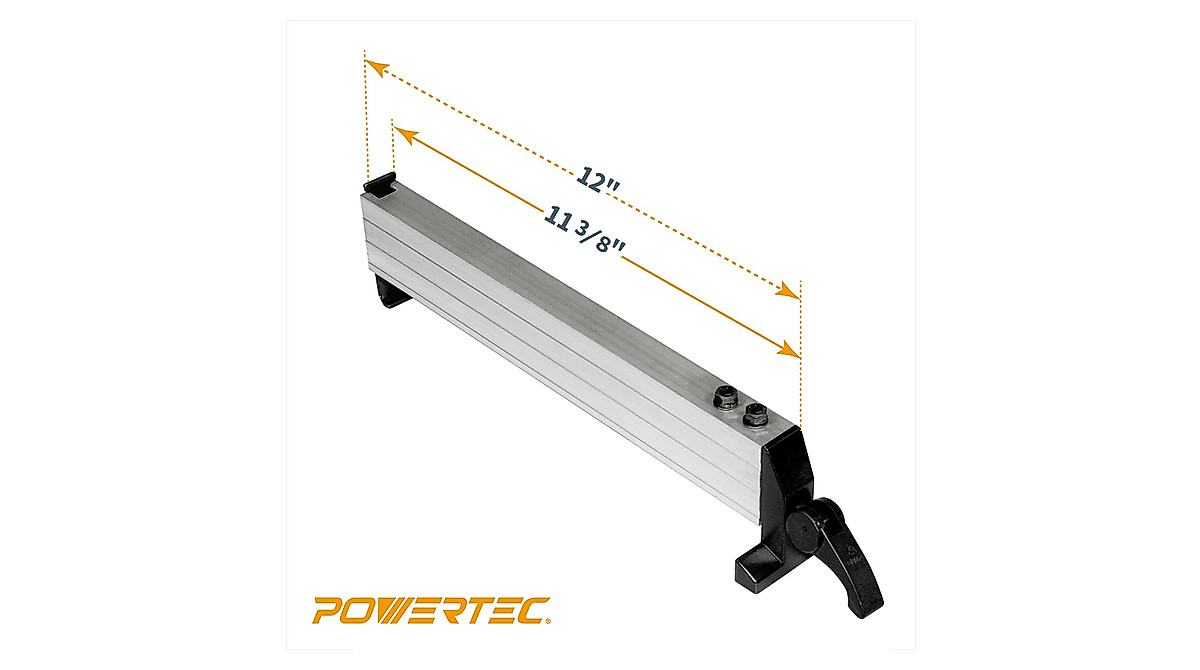 POWERTEC BS900RF Rip Fence for POWERTEC BS900 Wood Band Saw and Similar ...