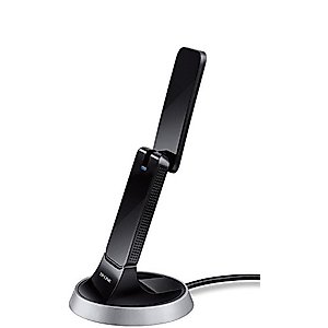 TP-Link AC1900 USB 3.0 WiFi Adapter for PC(Archer T9UH)- Dual Band Wireless Network Dongle for Desktop with 2.4GHz/5GHz High Gain Antennas, Supports Windows 11/10/8.1/8/7, Mac OS 10.9 - 10.14