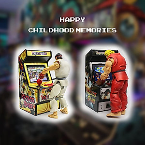 Mini Arcade Game, 156 Classic Handheld Games, Portable for Kids & Adults, 2.8" Eye-Protected Colorful Screen & Rechargeable Battery, TV Output (Type E)