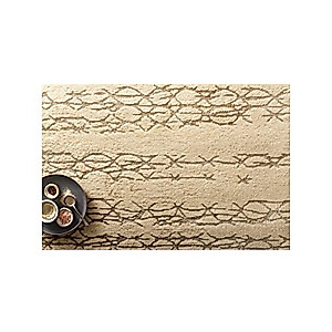 Loloi Area Rug, 12'-0" x 15', Ivory/Mocha