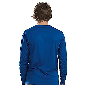 Augusta Sportswear Wicking Long Sleeve Sun Protection Athletic Shirt for Running, Hiking, Fishing, and Outdoor Activities, Kelly, Medium
