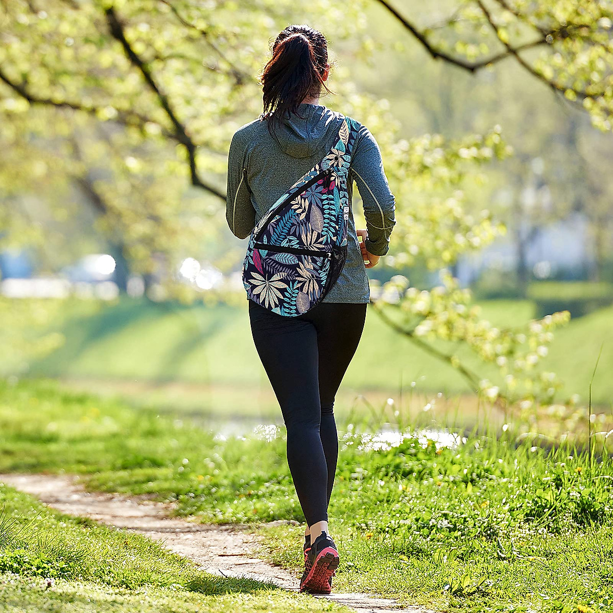 XEYOU Unisex Sling Bag Multipurpose Crossbody Shoulder Bag Travel Chest Pack for Men Women Lightweight Casual Daypacks (Cotton)