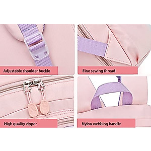 Rcuyyl Cute Bunny Backpack,Kawaii Backpack for School Girls Large Capacity Waterproof Bookbag Casual Bookbag Outdoor Daypack