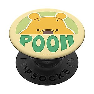 Disney Winnie the Pooh Head Baby Yellow PopSockets Swappable PopGrip
