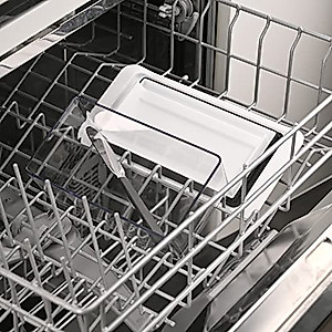 KITCHENDAO Airtight Butter Dish with Lid and Knife Spreader for Countertop and Refrigerator, Keep Butter Fresh, Easy Scoop, Dishwasher Safe, Plastic Butter Keeper Tray for West/ East Coast Butter