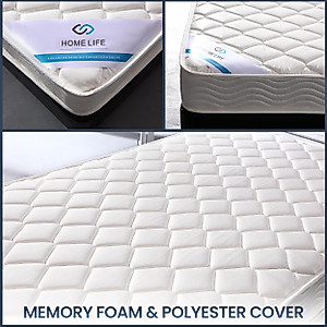 Home Life Comfort Sleep 6-Inch Mattress GreenFoam Certified - Twin - New3 (furMattB3260twin_D)