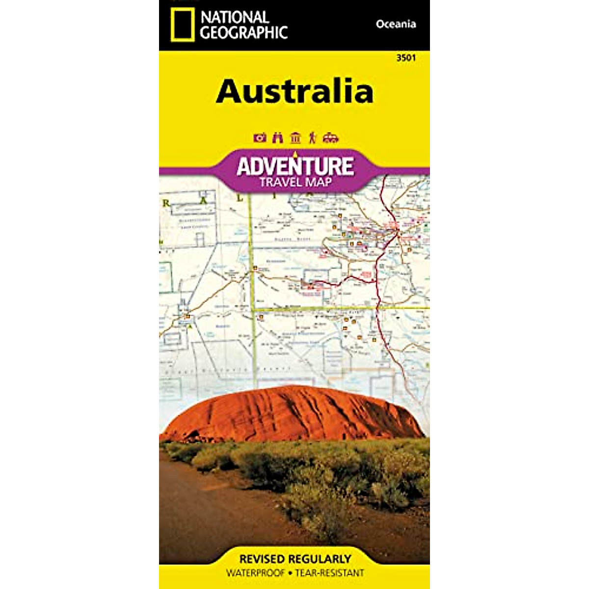 Australia Map (National Geographic Adventure Map, 3501)