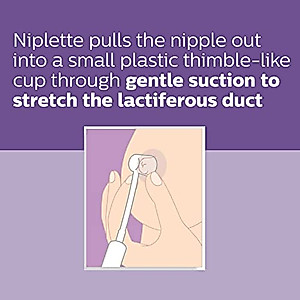Philips AVENT Niplette For Inverted Nipples, 2 Pack, SCF152/02