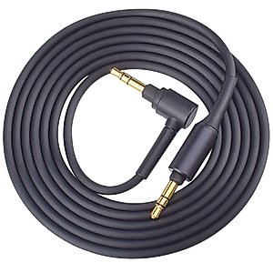 Sqrmekoko Replacement Audio Cable Extension Cord Compatible with Sony MDR-XB950BT MDR-1000X WH-1000XM2 WH-1000XM3 WH-CH700N MDR-100ABN MDR-1A MDR-1ADAC MDR-XB950N1 Wireless Headphones
