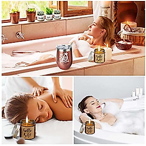 COLOAPT 50th Birthday Gifts for Women,50 Year Old Gifts for Women Best Friend,50th Fabulous Gift Basket for Grandma, Mom, Friend, Wife,Sister, Aunt,Funny 50th Birthday Gift Ideas