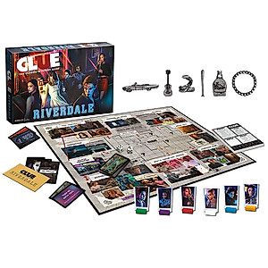 CLUE: Riverdale Board Game | Features Popular Characters and Locations from The CW TV Show Riverdale | Official Riverdale Merchandise | Artwork from Riverdale Seasons | Themed Clue Game