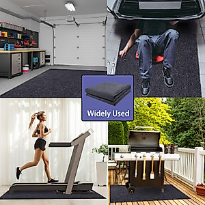 Icegrey Outdoor Storage Shed Mat Waterproof Outdoor Mat Thickened Soft Patio Furniture Mat with Non Slip Backing