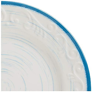 Pfaltgraff 12-Piece Melamine Dinnerware Set - Trellis Blue